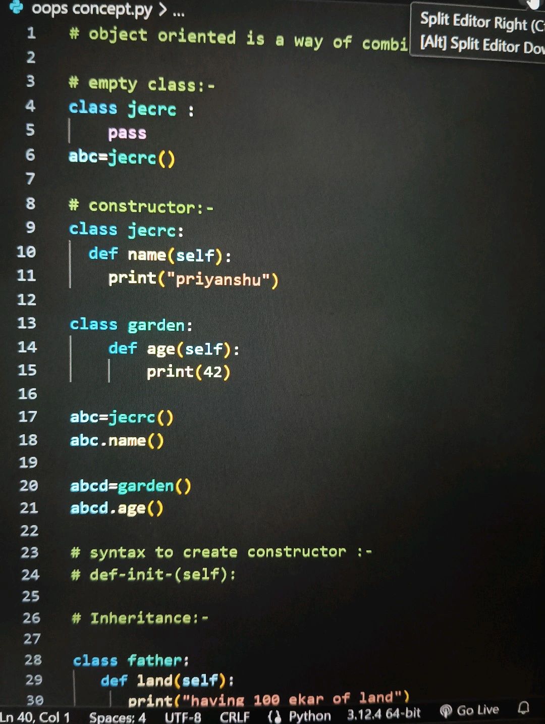 Priyanshu Pareek on LinkedIn: #30dayscode #python #techskills # ... Priyanshu Pareek on LinkedIn: #30dayscode #python #techskills # ...