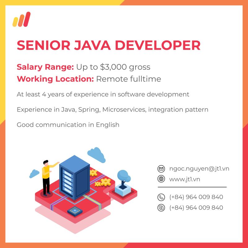 Chloe Nguyen on LinkedIn: #senior_java_developer Chloe Nguyen on LinkedIn: #senior_java_developer