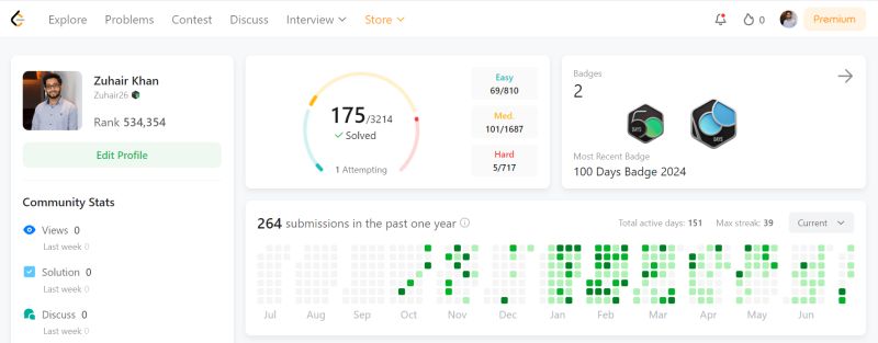 Zuhair Khan on LinkedIn: #leetcode #coding #algorithms #datastructures ... Zuhair Khan on LinkedIn: #leetcode #coding #algorithms #datastructures ...