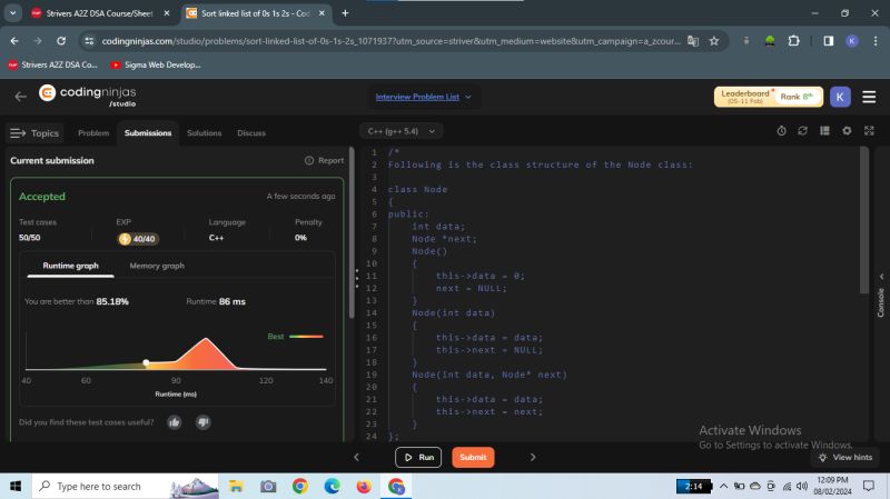 Kalki Dang on LinkedIn: #dsa #datastructuresandalgorithms Kalki Dang on LinkedIn: #dsa #datastructuresandalgorithms