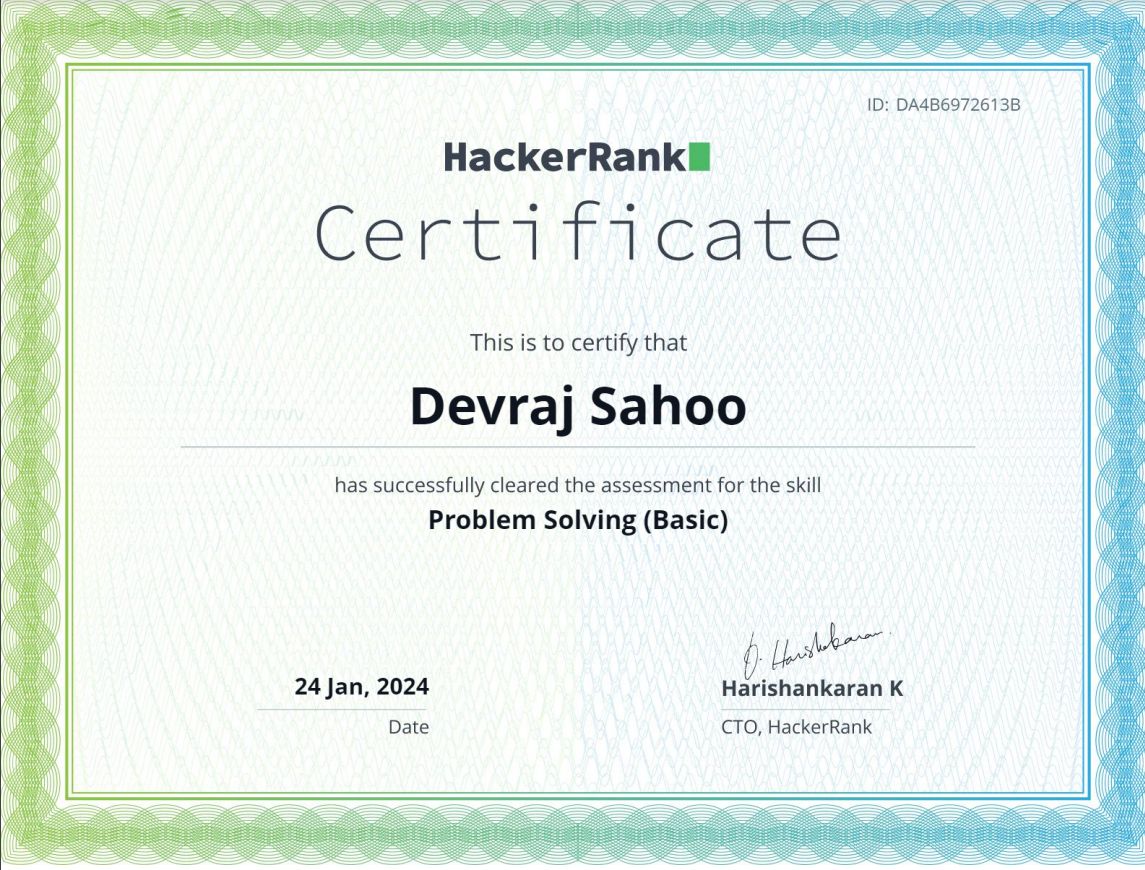 Devraj Sahoo on LinkedIn: #pythonprogramming #coding #hackerrank # ... Devraj Sahoo on LinkedIn: #pythonprogramming #coding #hackerrank # ...