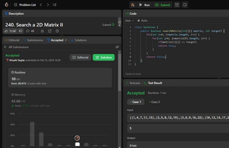 Khushi Gupta on LinkedIn: #30daysofcode #codingchallenge #leetcode # ... Khushi Gupta on LinkedIn: #30daysofcode #codingchallenge #leetcode # ...