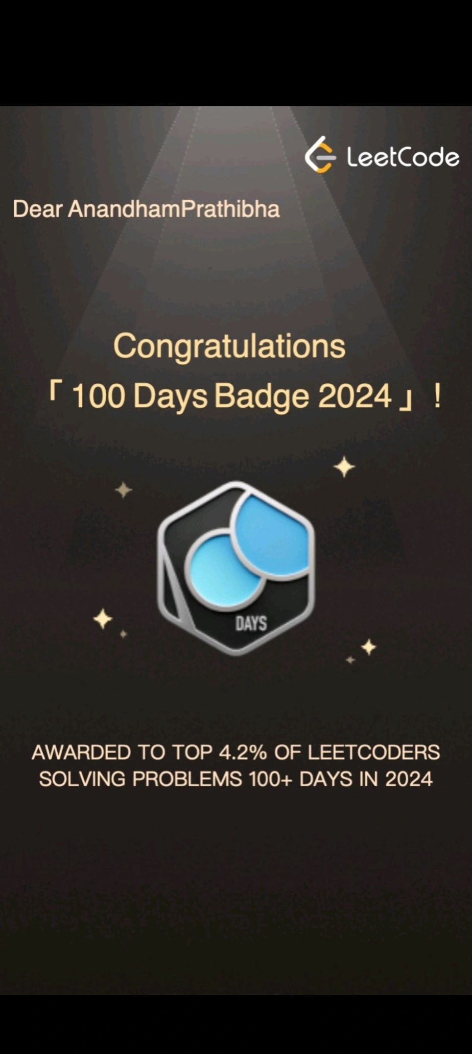 PRATHIBHA AANANDAM on LinkedIn: #leetcode #100daysofcode # ... PRATHIBHA AANANDAM on LinkedIn: #leetcode #100daysofcode # ...