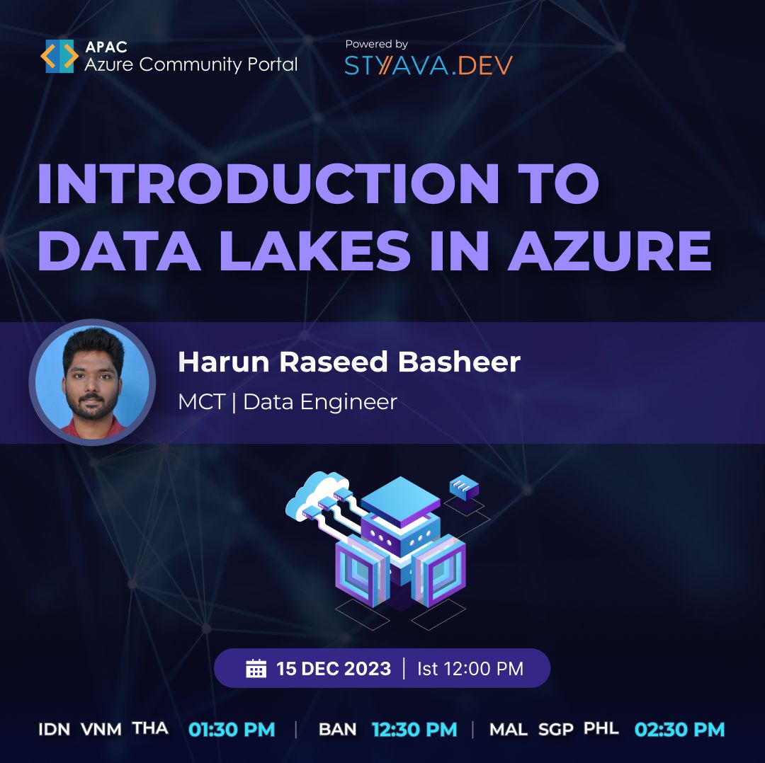 STYAVA.DEV on LinkedIn: #azuredatalakes #dataengineering #datadriven # ... STYAVA.DEV on LinkedIn: #azuredatalakes #dataengineering #datadriven # ...