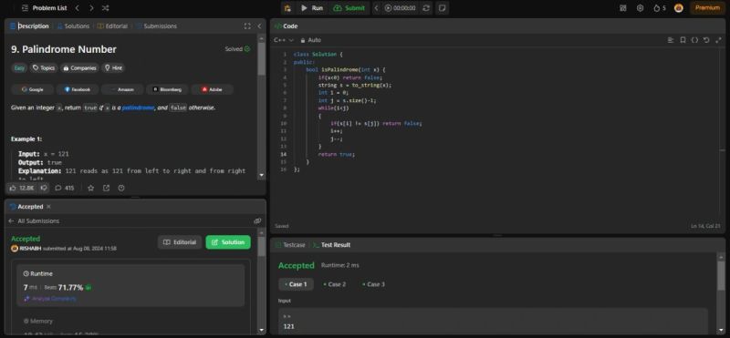 Rishabh Pareek on LinkedIn: Day 27 : Solved some leetcode problems and ... Rishabh Pareek on LinkedIn: Day 27 : Solved some leetcode problems and ...