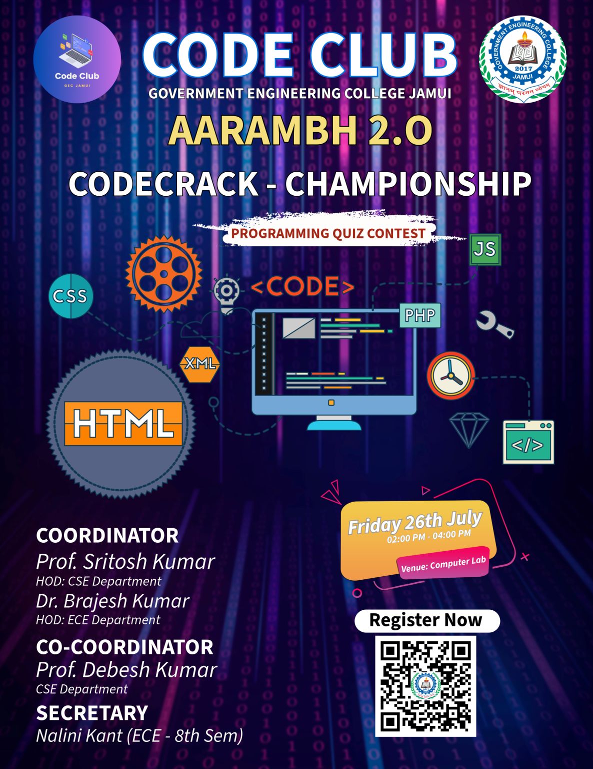 Code Club Gec Jamui on LinkedIn: #cprogramming #codecontest #code # ... Code Club Gec Jamui on LinkedIn: #cprogramming #codecontest #code # ...