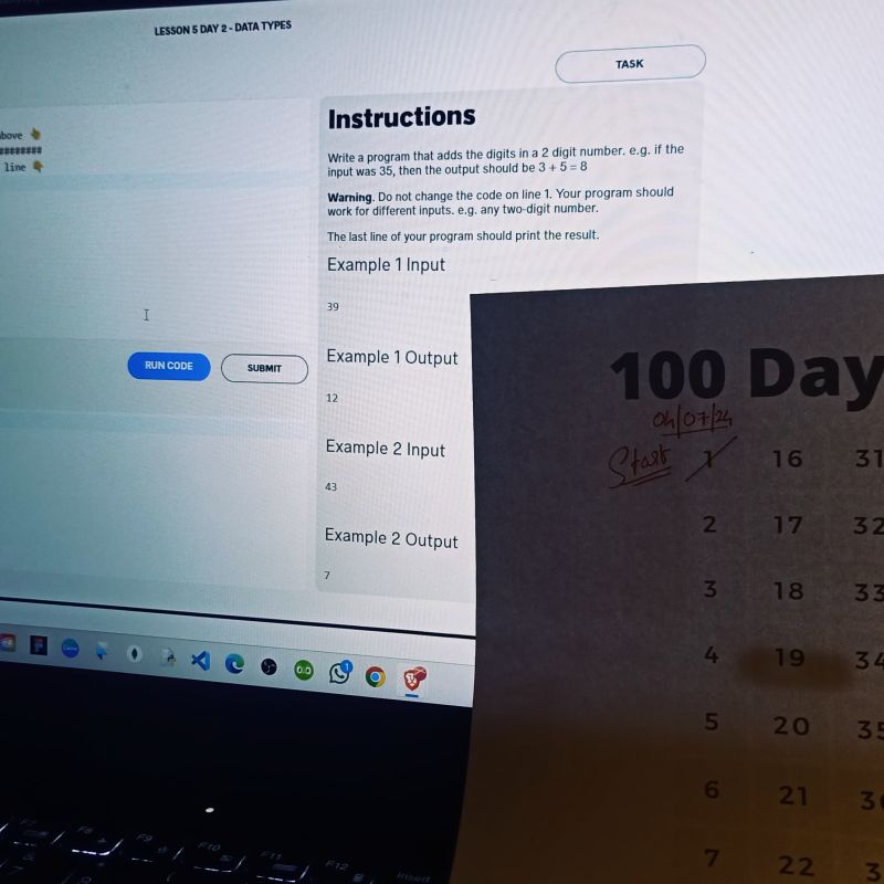 Vishesh Saxena on LinkedIn: #100daysofcode #python #codingjourney # ... Vishesh Saxena on LinkedIn: #100daysofcode #python #codingjourney # ...