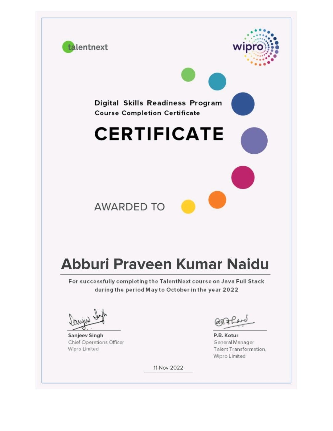 abburi Praveen Kumar Naidu on LinkedIn: #javafullstack # ... abburi Praveen Kumar Naidu on LinkedIn: #javafullstack # ...
