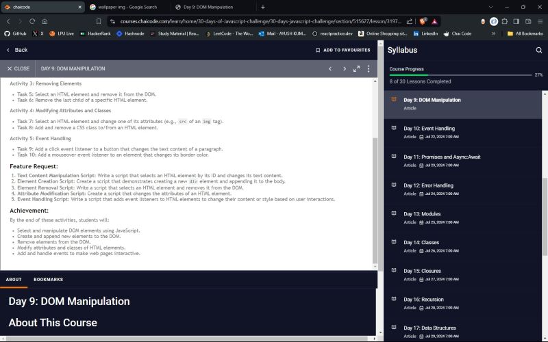 Ayush Kumar Gupta on LinkedIn: #30daysofjavascript #javascript # ... Ayush Kumar Gupta on LinkedIn: #30daysofjavascript #javascript # ...
