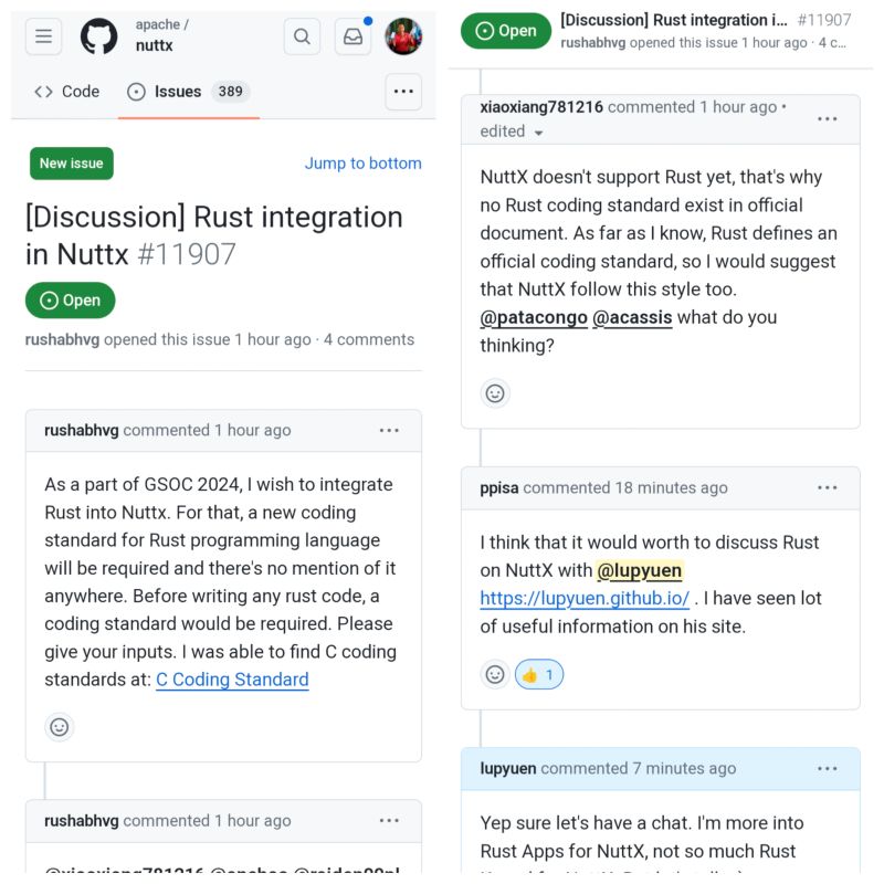 Lup Yuen Lee on LinkedIn: #rustlang #nuttx Lup Yuen Lee on LinkedIn: #rustlang #nuttx