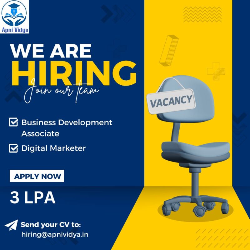 Apni Vidya on LinkedIn: Apni Vidya is hiring Business Development ... Apni Vidya on LinkedIn: Apni Vidya is hiring Business Development ...