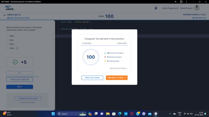 shaik.khasim basha on LinkedIn: #ccbp #rahulattulurisir #javascript # ... shaik.khasim basha on LinkedIn: #ccbp #rahulattulurisir #javascript # ...
