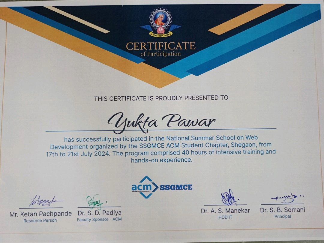 Yukta Pawar on LinkedIn: #webdevelopment #fullstackdevelopment # ... Yukta Pawar on LinkedIn: #webdevelopment #fullstackdevelopment # ...