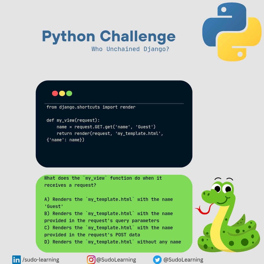 Sudo Learning on LinkedIn: #python #programming #developer #programmer ... Sudo Learning on LinkedIn: #python #programming #developer #programmer ...