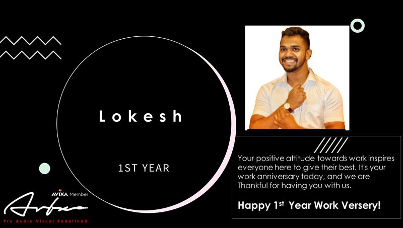 AVFx Solutions Pvt Ltd on LinkedIn: Happy Work Anniversary Lokesh ... AVFx Solutions Pvt Ltd on LinkedIn: Happy Work Anniversary Lokesh ...
