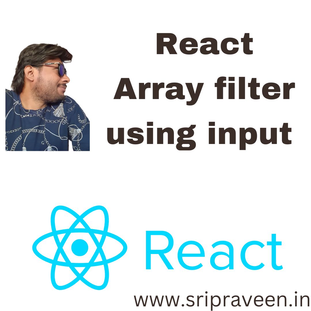 Sri Praveen on LinkedIn: #reactjs #javascript #filterarray #codingisfun Sri Praveen on LinkedIn: #reactjs #javascript #filterarray #codingisfun