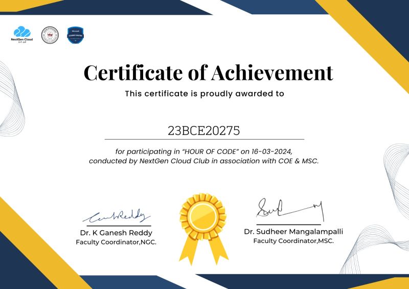 Venu Dadi on LinkedIn: I've achieved a Certificate for Participation in ... Venu Dadi on LinkedIn: I've achieved a Certificate for Participation in ...