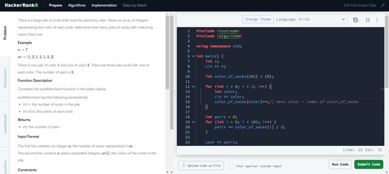 Ayush Kumar on LinkedIn: #30daysofhackerrank #hackerrank #dsa #array # ... Ayush Kumar on LinkedIn: #30daysofhackerrank #hackerrank #dsa #array # ...