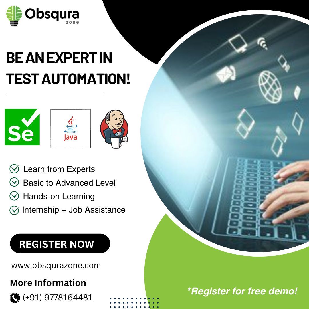 Obsqura Zone on LinkedIn: #seleniumtesting #java #testing # ... Obsqura Zone on LinkedIn: #seleniumtesting #java #testing # ...