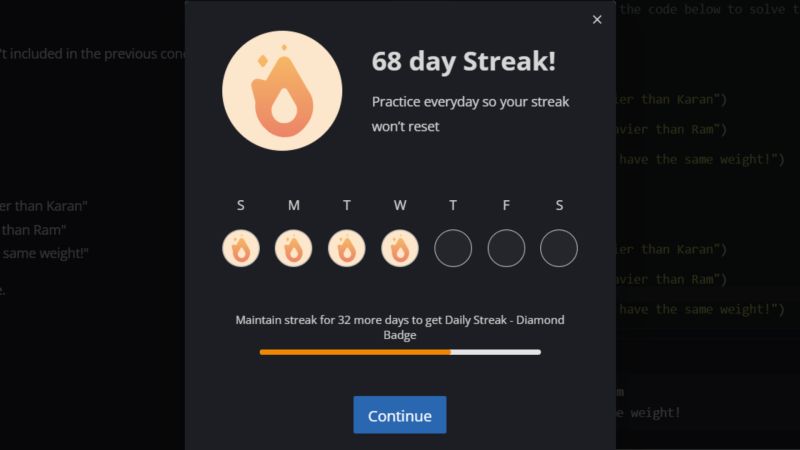 Vaibhav Pathak on LinkedIn: #codechef #100daysofcode #streak Vaibhav Pathak on LinkedIn: #codechef #100daysofcode #streak