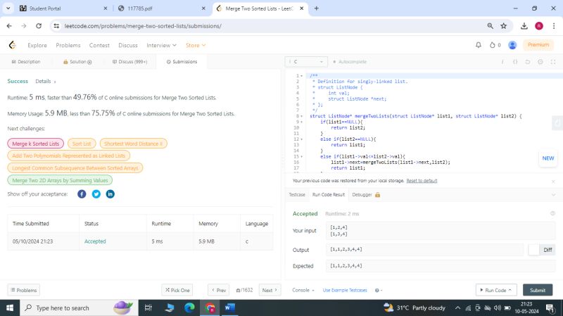 Rajathi Chockalingam on LinkedIn: #leetcode #codingchallenge #day11 # ... Rajathi Chockalingam on LinkedIn: #leetcode #codingchallenge #day11 # ...