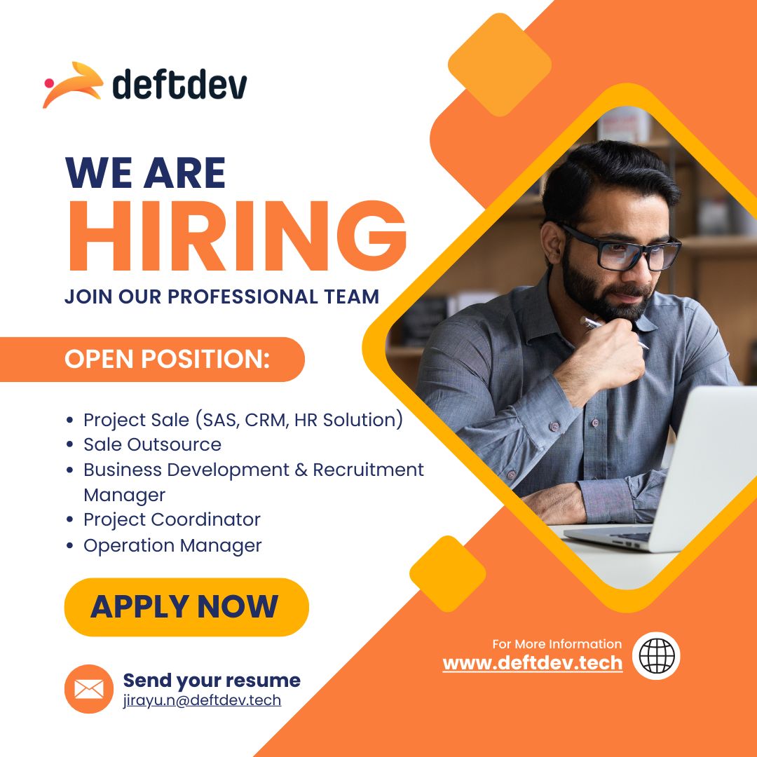 Krit Box on LinkedIn: #hiring #deftdevtech Krit Box on LinkedIn: #hiring #deftdevtech