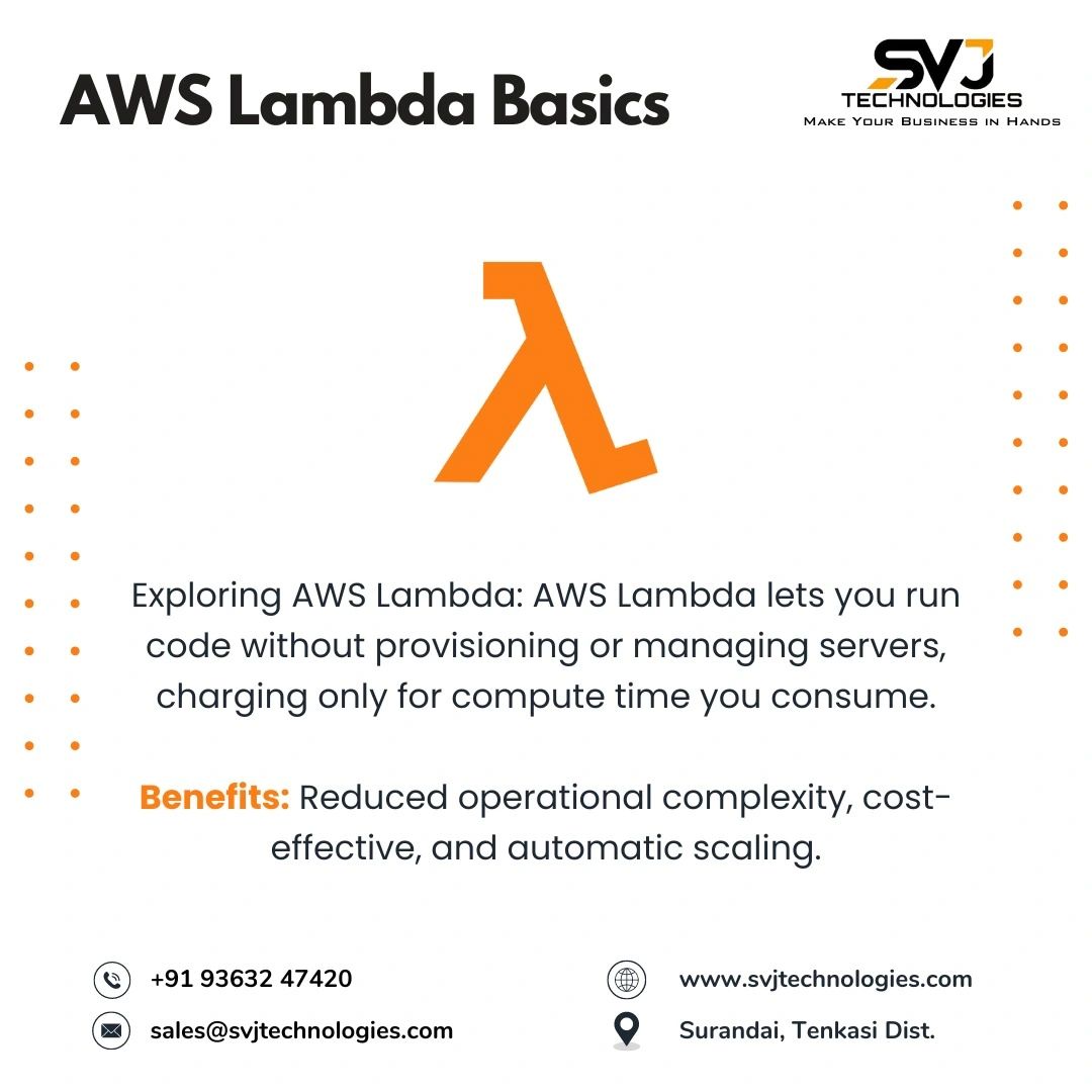 SVJ Technologies on LinkedIn: #aws #awslambda #serverless # ... SVJ Technologies on LinkedIn: #aws #awslambda #serverless # ...