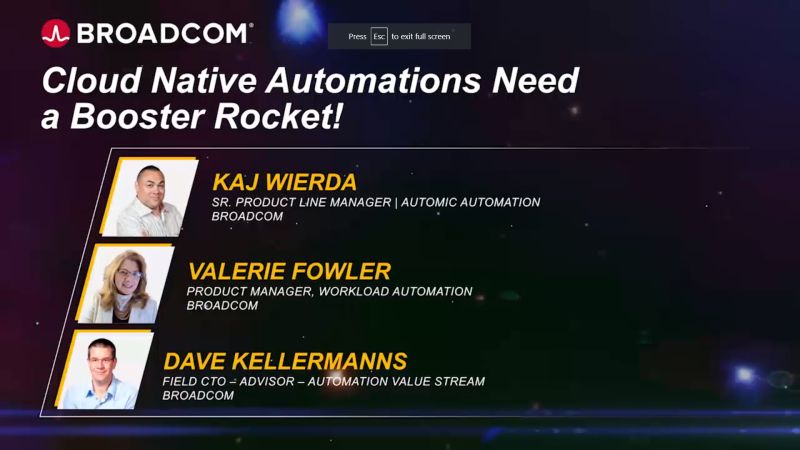 Automation by Broadcom on LinkedIn: Automation Virtual Summit 2023 Automation by Broadcom on LinkedIn: Automation Virtual Summit 2023