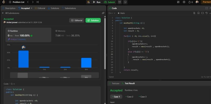 Aniket Jaiswal on LinkedIn: #dsa #75daysofcode #dailycoding # ... Aniket Jaiswal on LinkedIn: #dsa #75daysofcode #dailycoding # ...