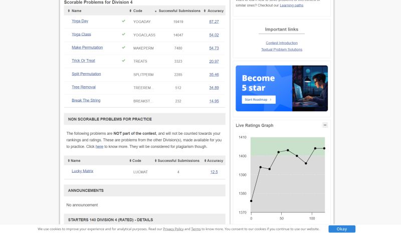 Adarsh Singh on LinkedIn: #codechef #achievementunlocked Adarsh Singh on LinkedIn: #codechef #achievementunlocked