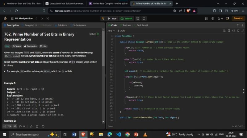 Udit Namdev on LinkedIn: #day #java #dsa #javaanddsa #bitmanipulation # ... Udit Namdev on LinkedIn: #day #java #dsa #javaanddsa #bitmanipulation # ...