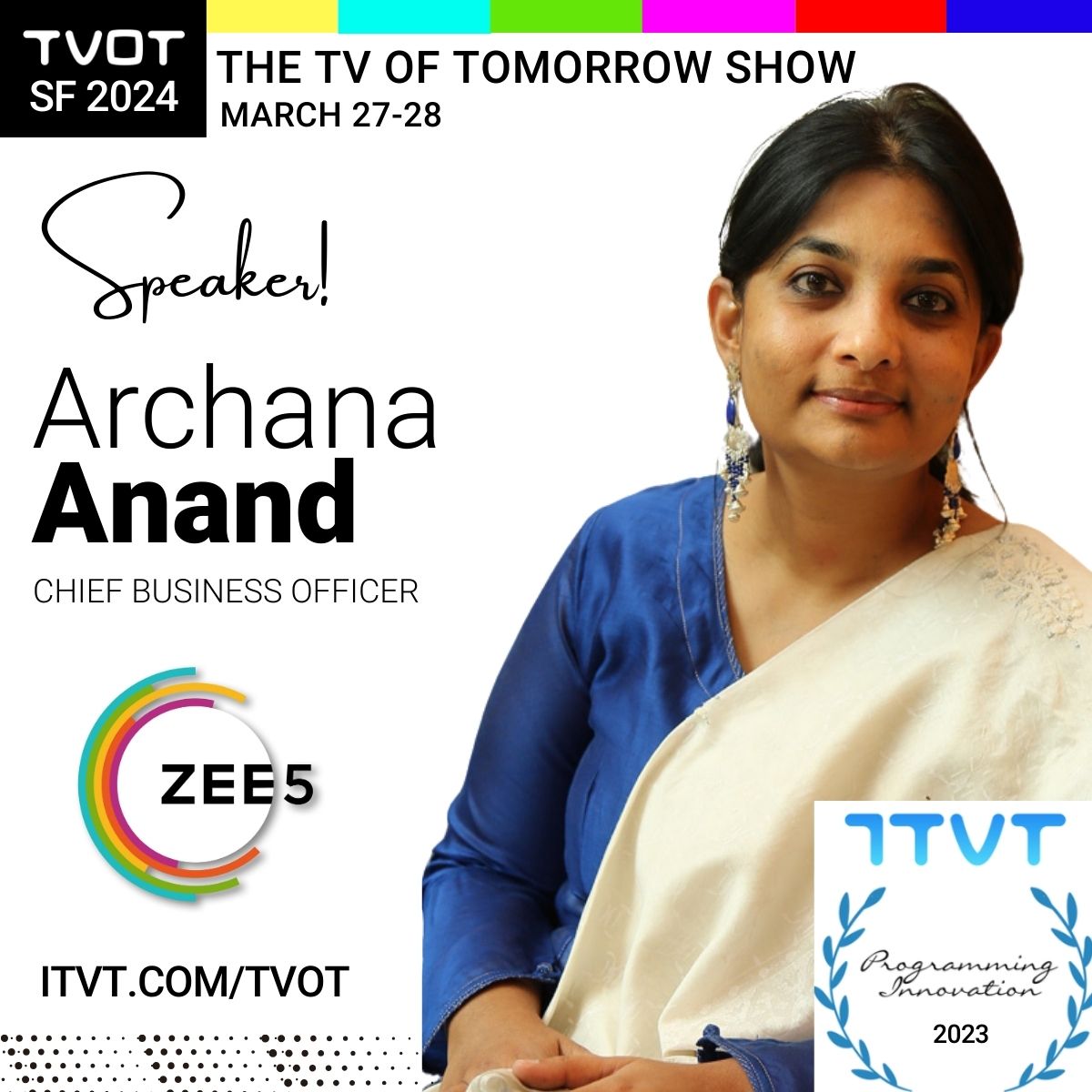 ZEE5 Global on LinkedIn: Archana Anand, ZEE5 Global CBO will be at The ... ZEE5 Global on LinkedIn: Archana Anand, ZEE5 Global CBO will be at The ...
