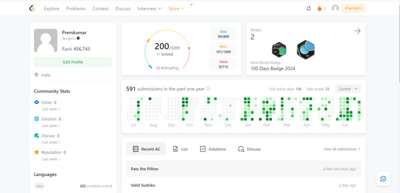 Prem Kumar on LinkedIn: #leetcode #codingjourney #problemsolving # ... Prem Kumar on LinkedIn: #leetcode #codingjourney #problemsolving # ...