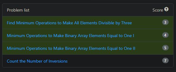 Arjun Pundir on LinkedIn: Leetcode Biweekly Contest 133 -> Solved 3/4 π ... Arjun Pundir on LinkedIn: Leetcode Biweekly Contest 133 -> Solved 3/4 π ...