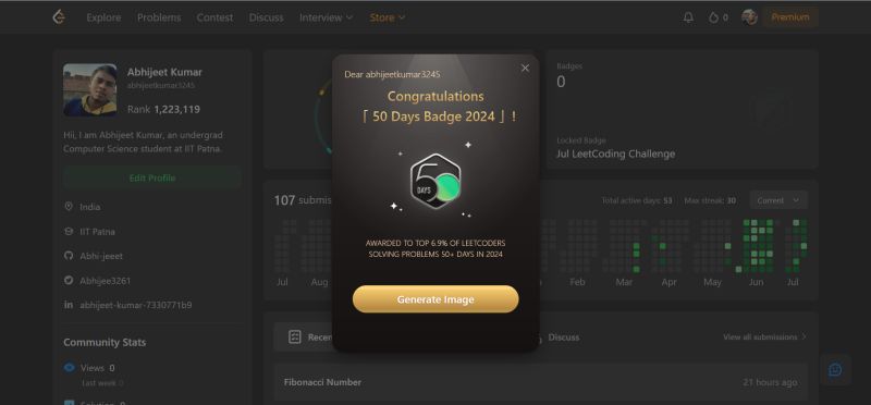Abhijeet kumar on LinkedIn: #leetcode #coding #programming #learning # ... Abhijeet kumar on LinkedIn: #leetcode #coding #programming #learning # ...