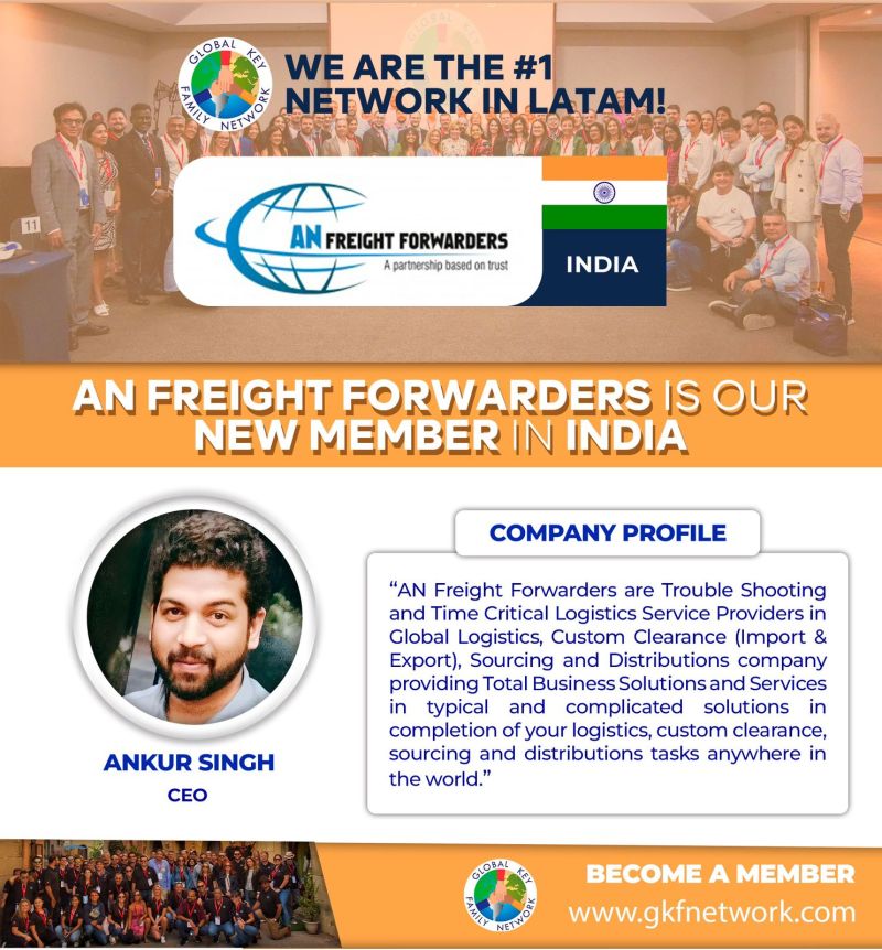 AN Freight Forwarders on LinkedIn: GKF Network Ankur Singh AN Freight ... AN Freight Forwarders on LinkedIn: GKF Network Ankur Singh AN Freight ...