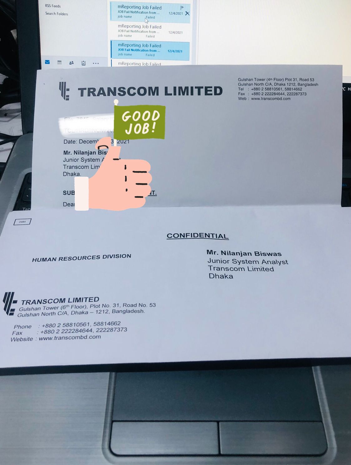 Nilanjan Biswas on LinkedIn: #respect #transcomlimited Nilanjan Biswas on LinkedIn: #respect #transcomlimited