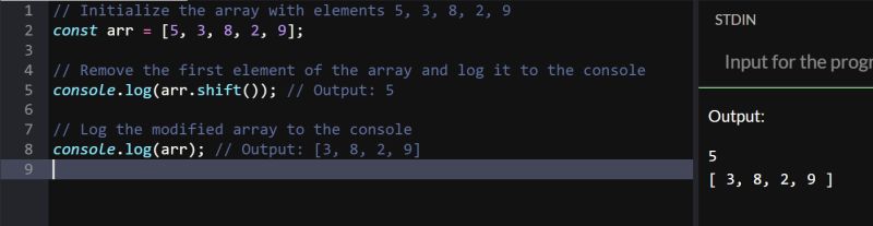 Afshan Khan on LinkedIn: #javascript #reactjs #array #shift #mernstack ... Afshan Khan on LinkedIn: #javascript #reactjs #array #shift #mernstack ...