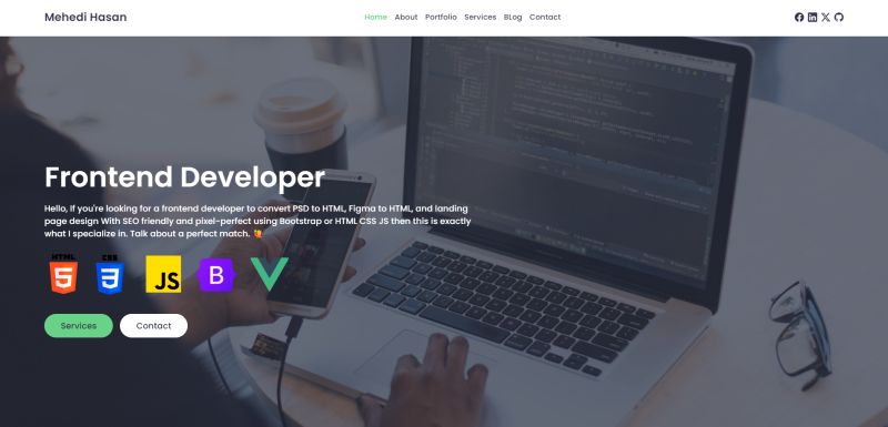 Mehedi Hasan on LinkedIn: #vue #vuejs #vue3 #portfolio # ... Mehedi Hasan on LinkedIn: #vue #vuejs #vue3 #portfolio # ...