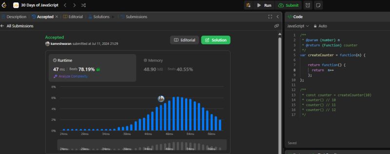 Kameshwaran P on LinkedIn: #coding #challenge #javascript #leetcode # ... Kameshwaran P on LinkedIn: #coding #challenge #javascript #leetcode # ...