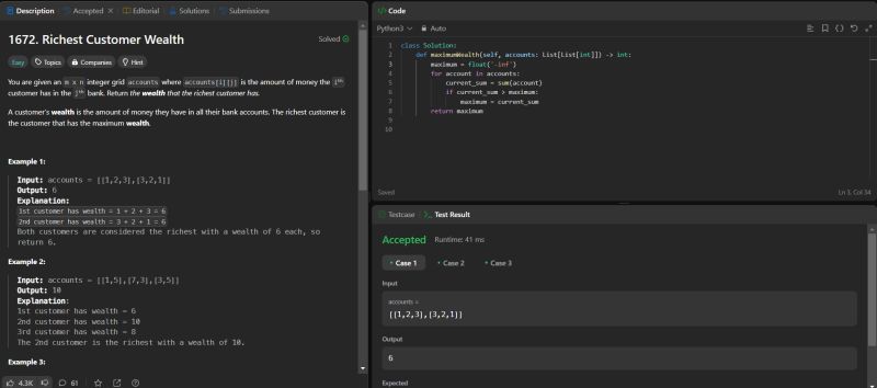 Aarish Alam on LinkedIn: #dsa #leetcode #java #python Aarish Alam on LinkedIn: #dsa #leetcode #java #python