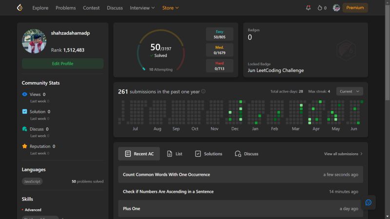 Shahzad Ahamad on LinkedIn: #coding #programming #javascript #leetcode ... Shahzad Ahamad on LinkedIn: #coding #programming #javascript #leetcode ...