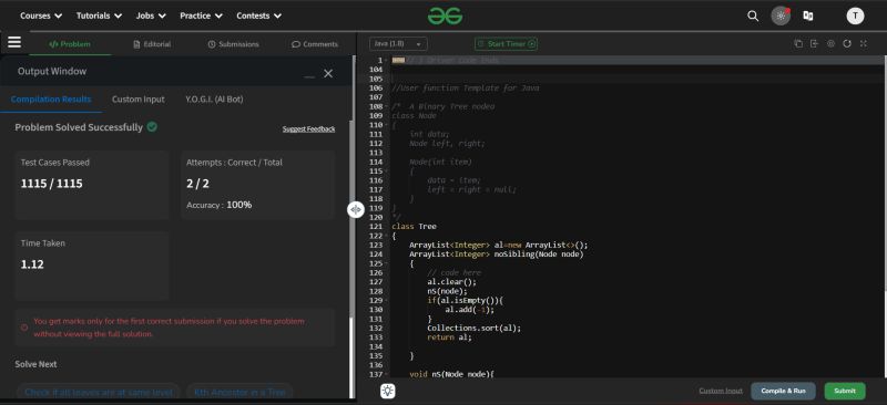Tanmay Kapoor on LinkedIn: #100daysofcodingchalllange #geeksforgeeks Tanmay Kapoor on LinkedIn: #100daysofcodingchalllange #geeksforgeeks