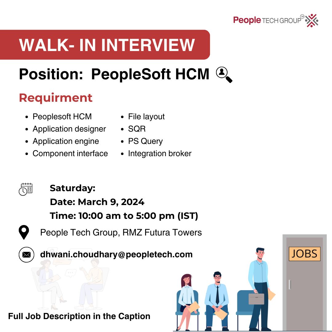 Suresh Nellepalli on LinkedIn: Exciting Opportunity with People Tech ... Suresh Nellepalli on LinkedIn: Exciting Opportunity with People Tech ...