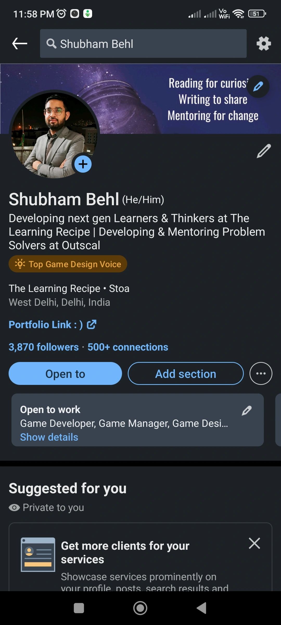 Shubham Behl on LinkedIn: #gamedesign #linkedin Shubham Behl on LinkedIn: #gamedesign #linkedin