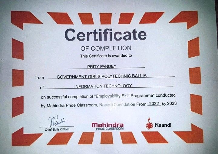 Prity Pandey on LinkedIn: Thankyou Mahindra Pride Classroom 🤗 Prity Pandey on LinkedIn: Thankyou Mahindra Pride Classroom 🤗