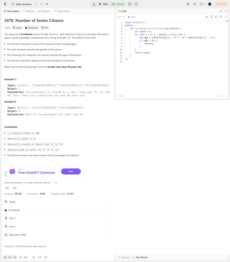 Md Mehedi Hasan on LinkedIn: #leetcode #coding #programming #c # ... Md Mehedi Hasan on LinkedIn: #leetcode #coding #programming #c # ...