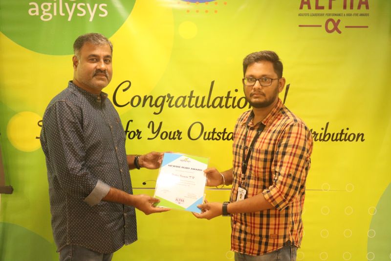 Nithis Kumar T N on LinkedIn: #agilysys #agilysysidc Nithis Kumar T N on LinkedIn: #agilysys #agilysysidc