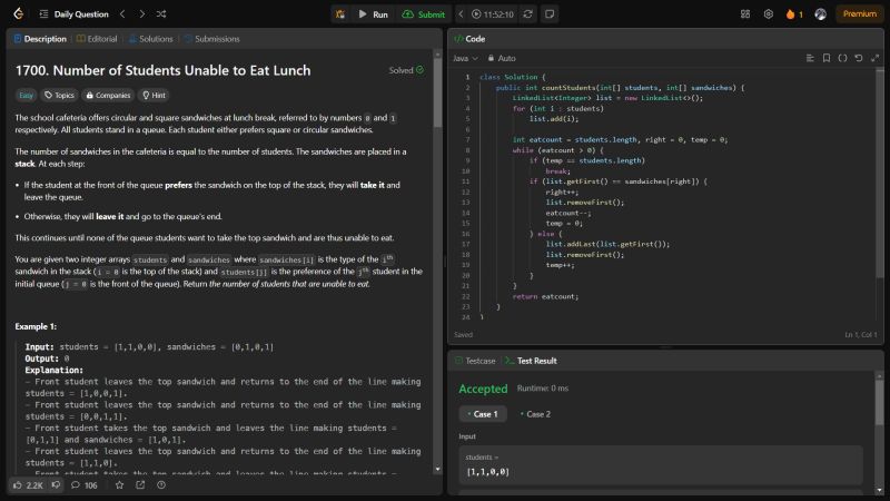 Vishnukumar T on LinkedIn: #java #dsa #programminglogic #leetcode # ... Vishnukumar T on LinkedIn: #java #dsa #programminglogic #leetcode # ...