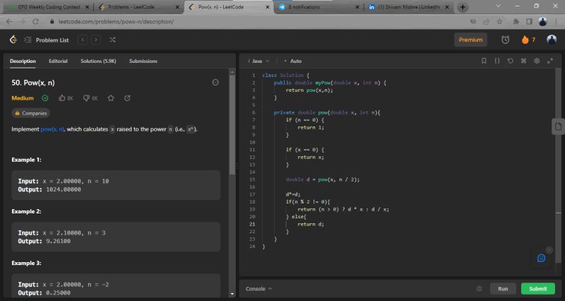 Shivam M. on LinkedIn: #100dayscodingchallenge #leetcode #java # ... Shivam M. on LinkedIn: #100dayscodingchallenge #leetcode #java # ...